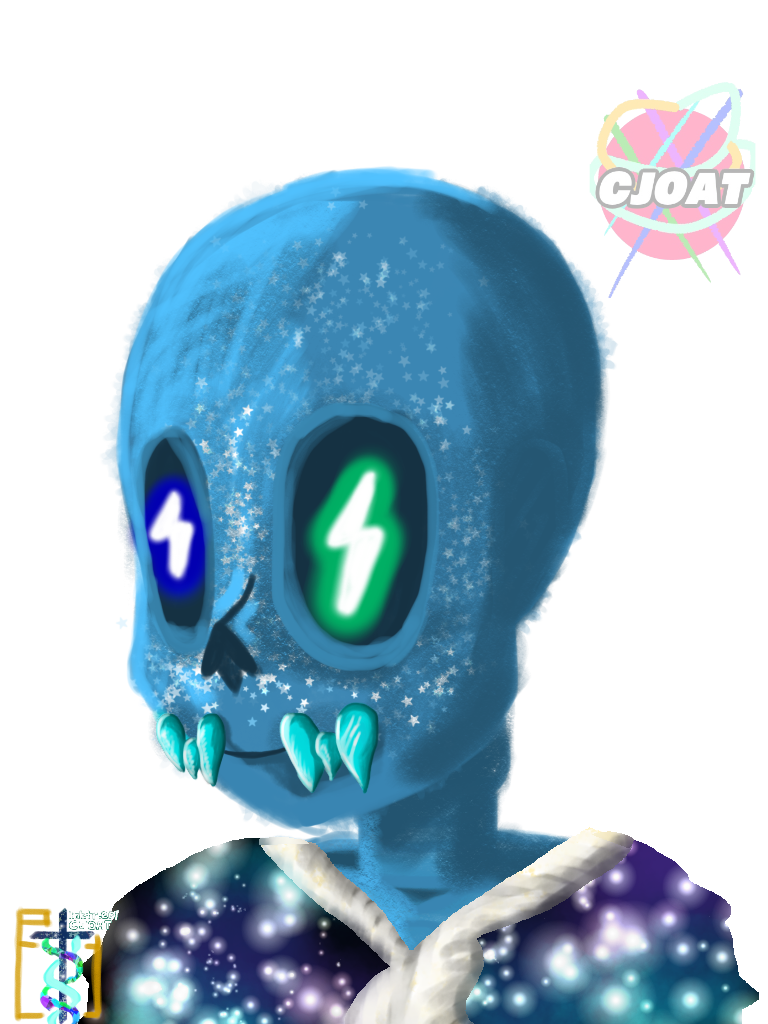 Charles the Intersex Skeleton - ibisPaint