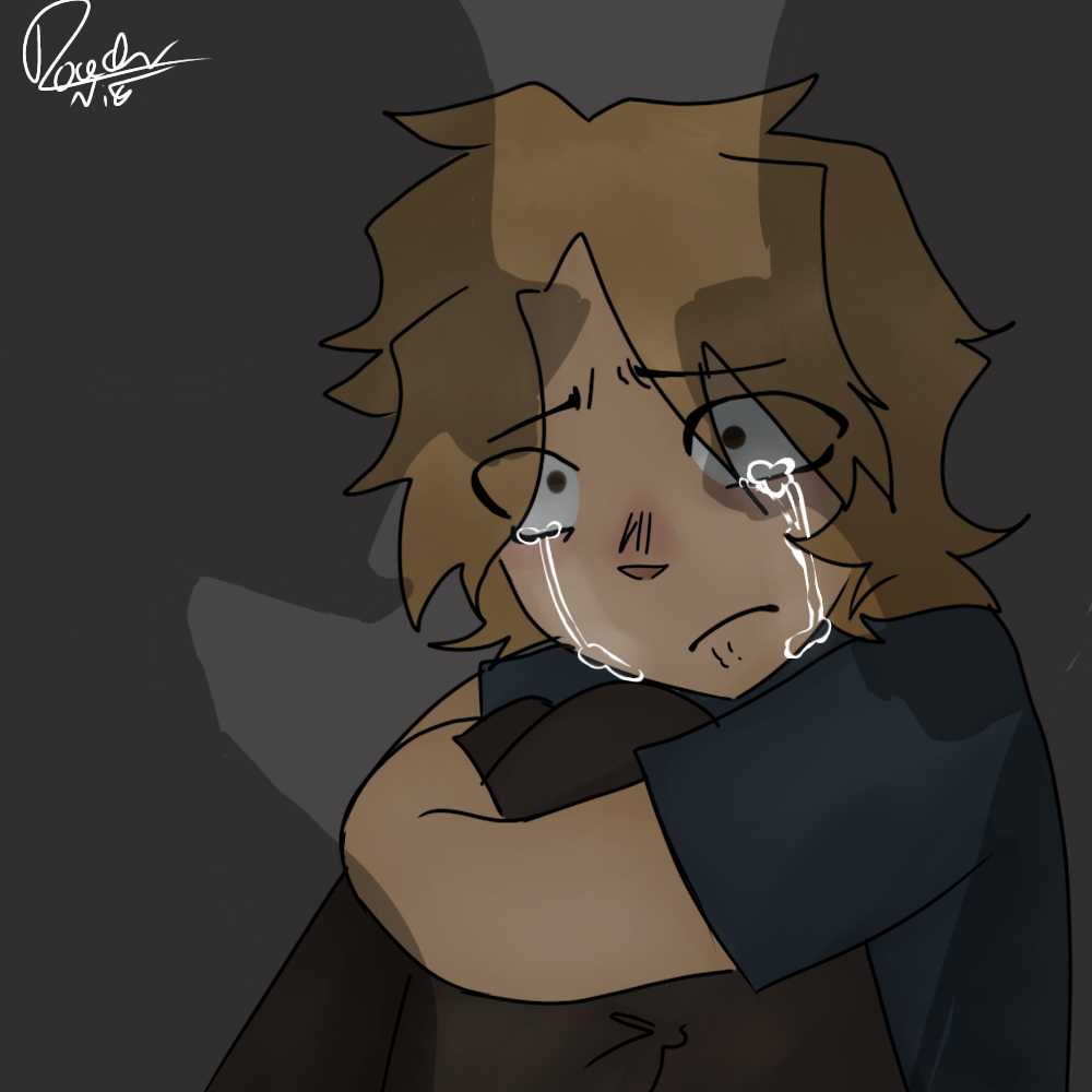 Adam as a wee child - ibisPaint