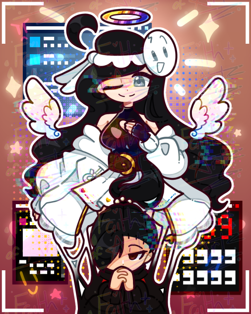 Emotional Internet Angel Has Descended! - ibisPaint