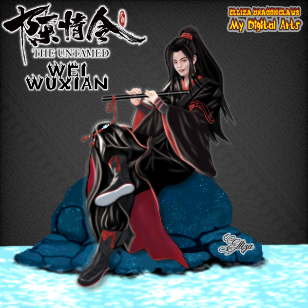 Wei Wuxian With His Chenqing - ibisPaint