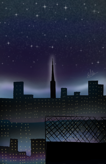 Dark night - ibisPaint