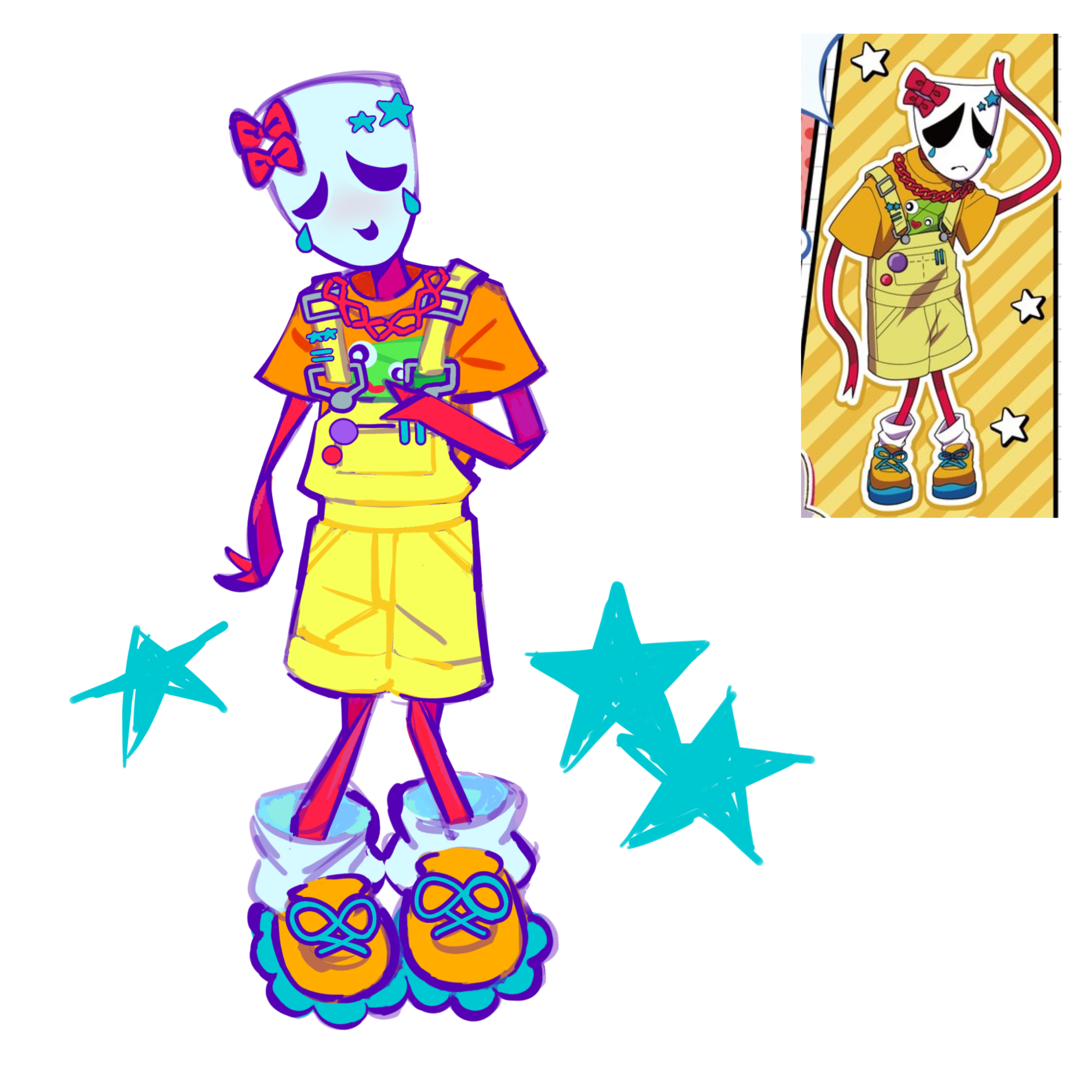 cute gangle outfit!! - ibisPaint