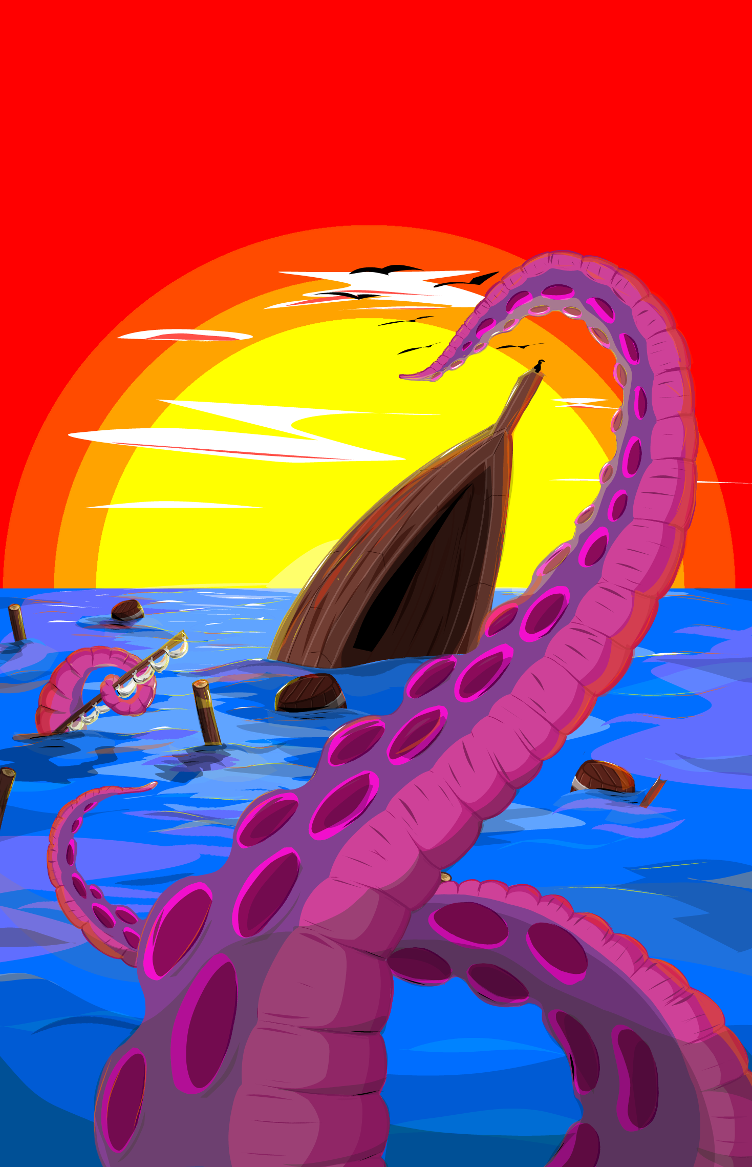 Hey form the abyss - ibisPaint