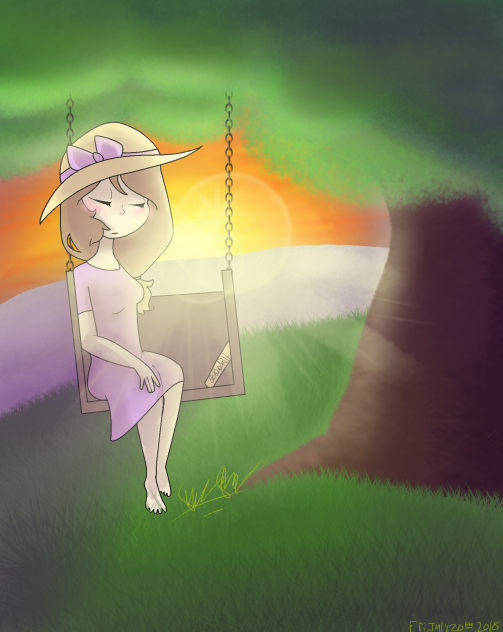 Relaxation - speed paint - ibisPaint