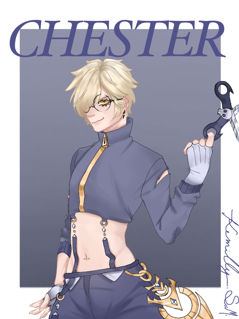 new oc Chester - ibisPaint