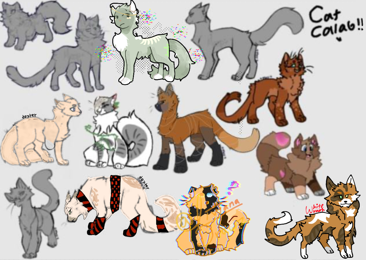 Warrior cats collab! - ibisPaint