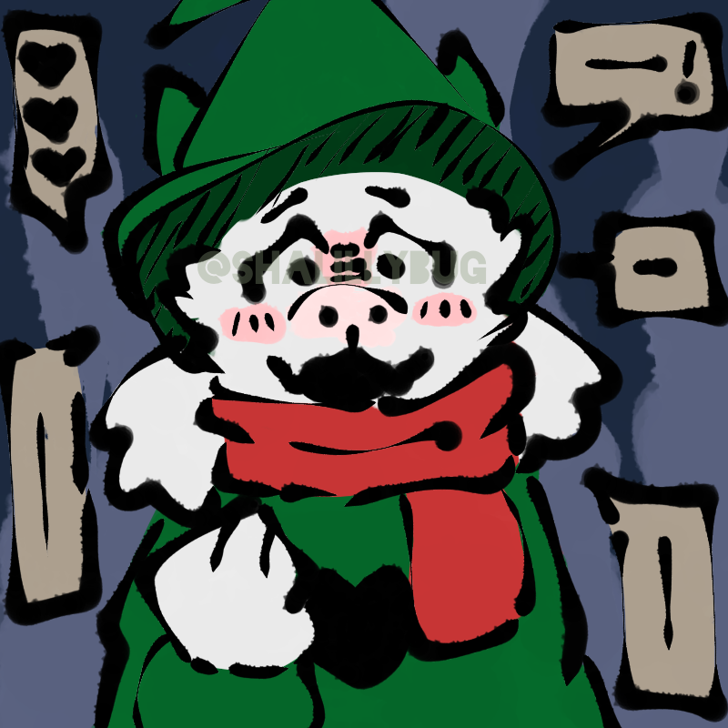 the power of fluffy boys shines within u - ibisPaint