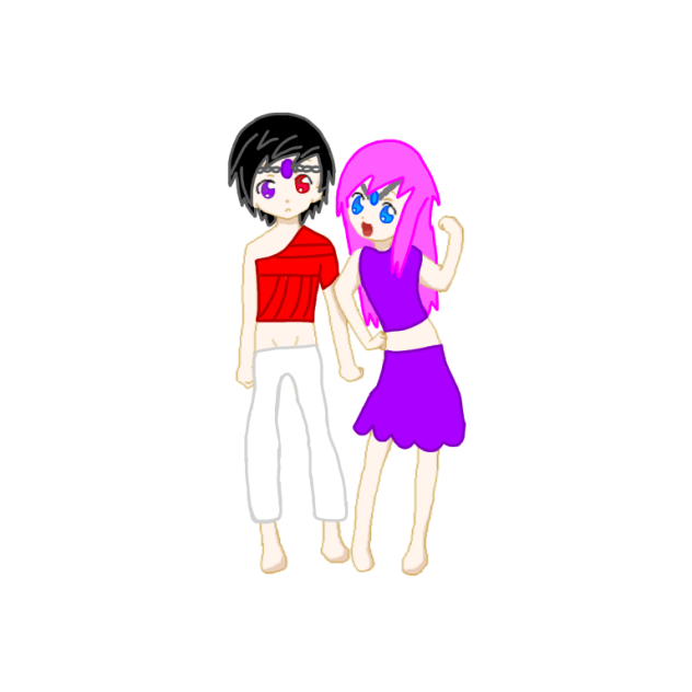 Andras and Sachi (Magi Kids) - ibisPaint