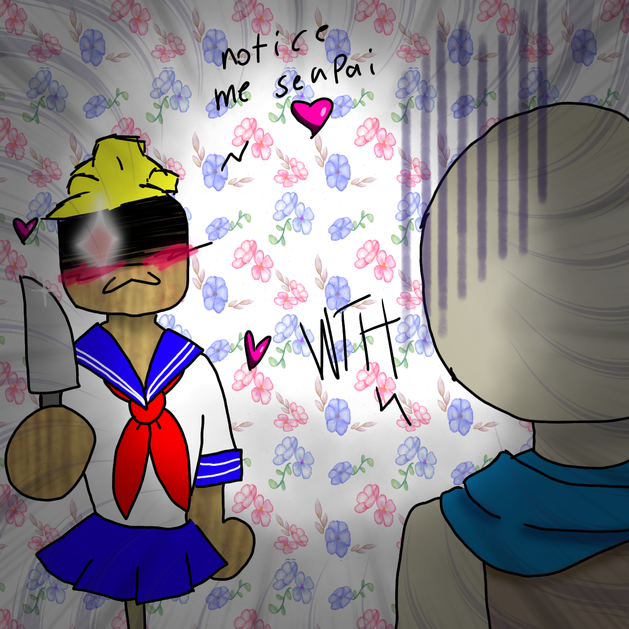 pLeaSe NoTicE mE sEnPai - ibisPaint