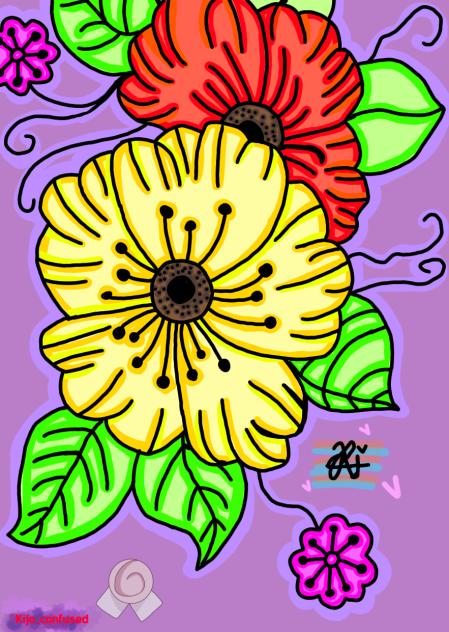 Flowers - ibisPaint