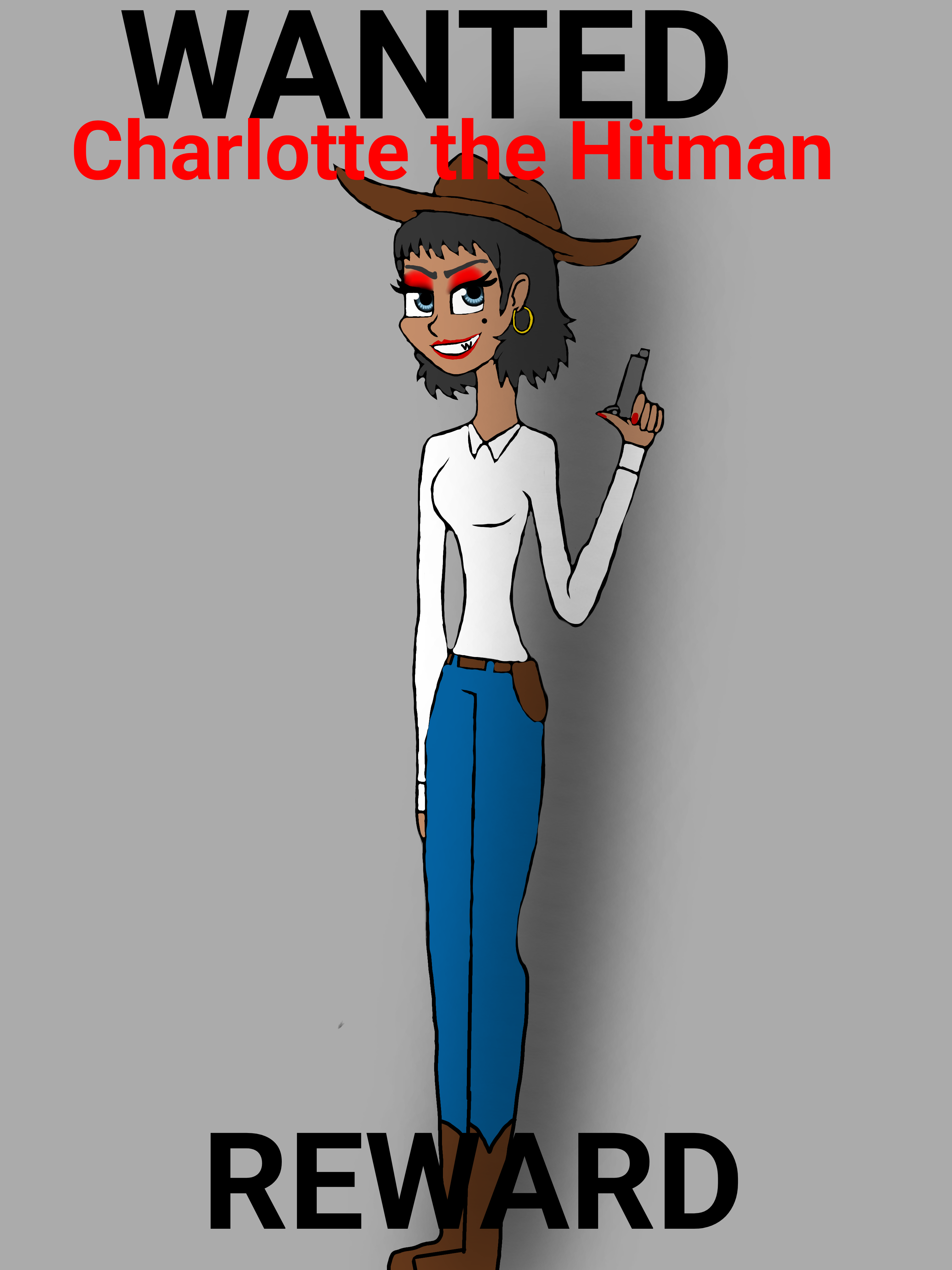 Charlotte the hit man - ibisPaint