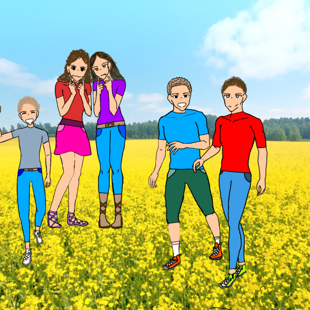 me and my siblings - ibisPaint