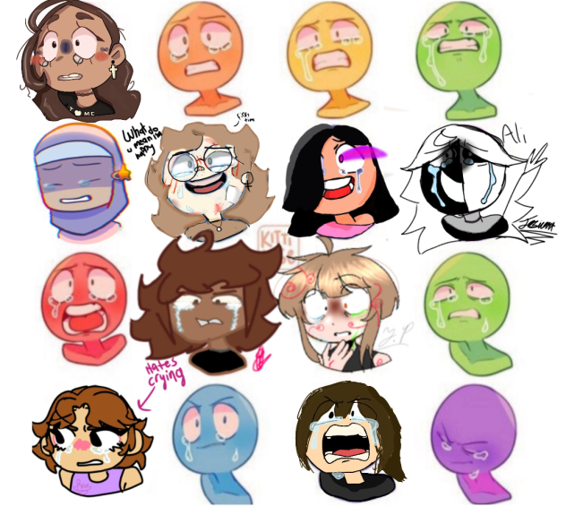 Crying collaboration - ibisPaint