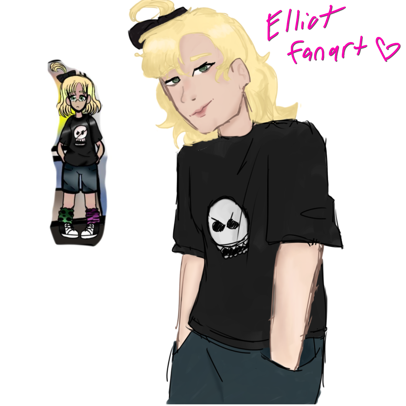 Elliot from afton files fanart - ibisPaint