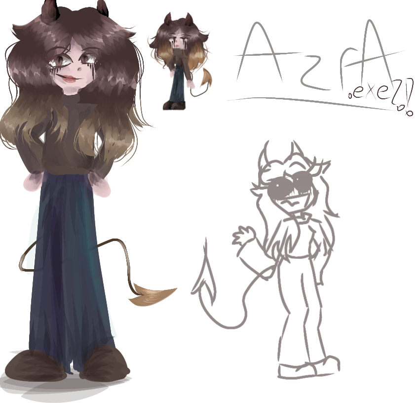 OMG AZRA. EXE REAL - ibisPaint