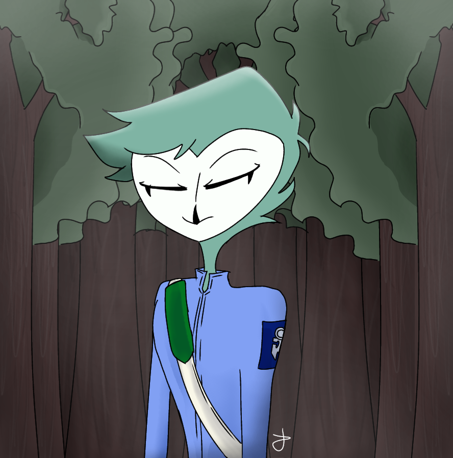 Rohan Kishibe 💚 versão Helluva boss 2 - ibisPaint