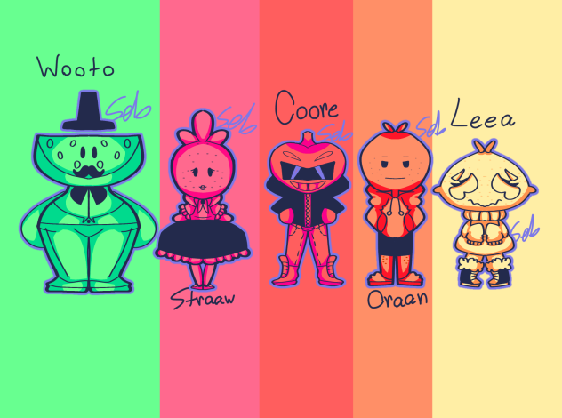 Fruity Friends - ibisPaint