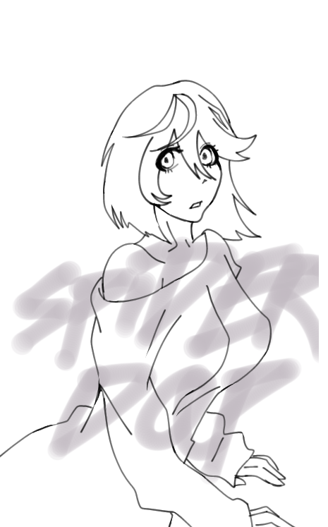 I'm scared to color it in - ibisPaint