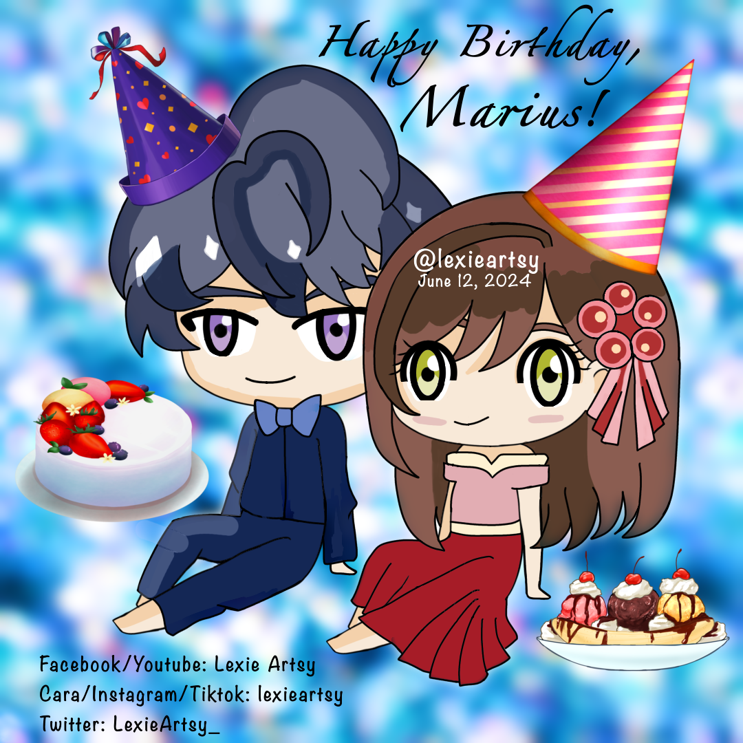 My Birthday Fan Art of Marius - ibisPaint
