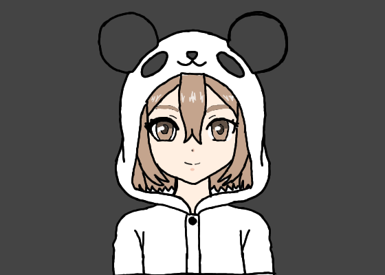 panda girl🐼 - ibisPaint