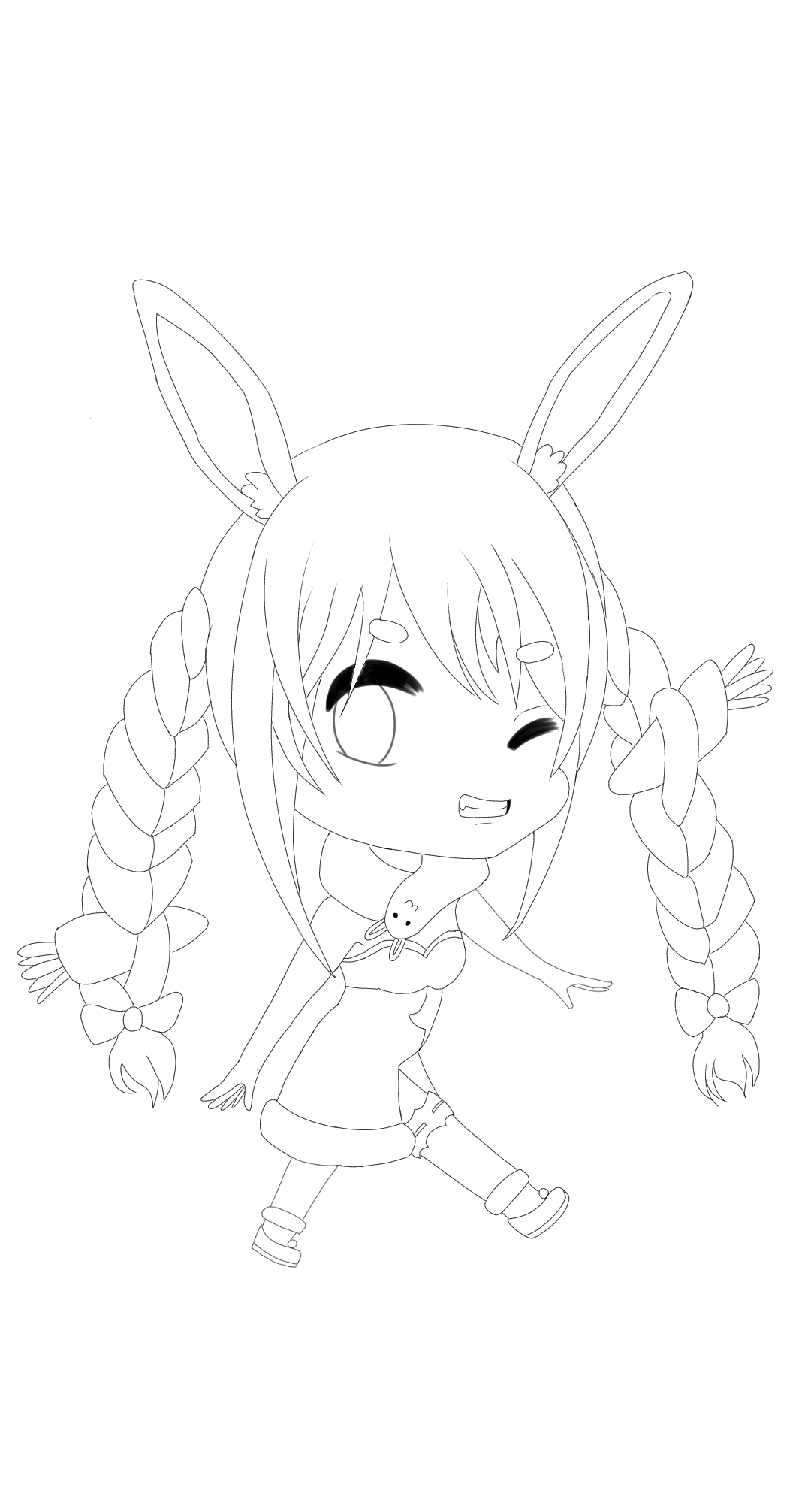 chibi usada pekora - ibisPaint