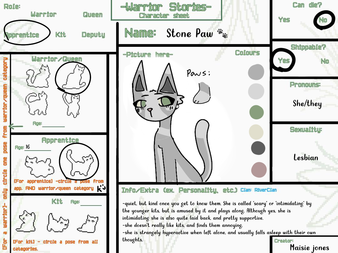 Warrior stories, CS! - ibisPaint