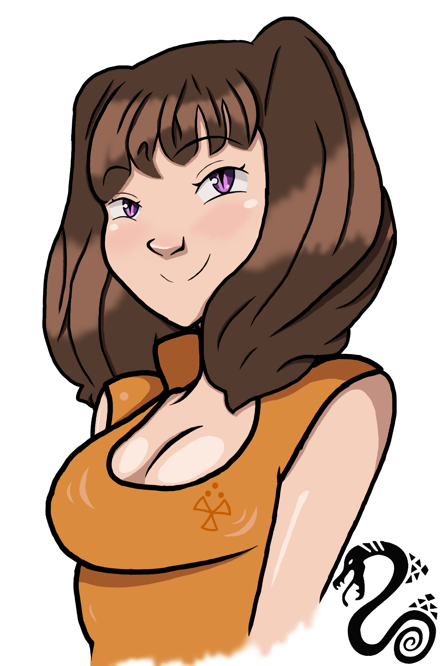 Diane the Serpent Sin of Envy - ibisPaint