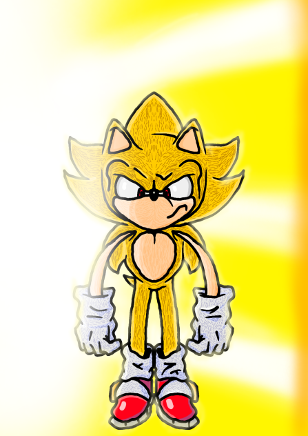 Super Sonic - ibisPaint