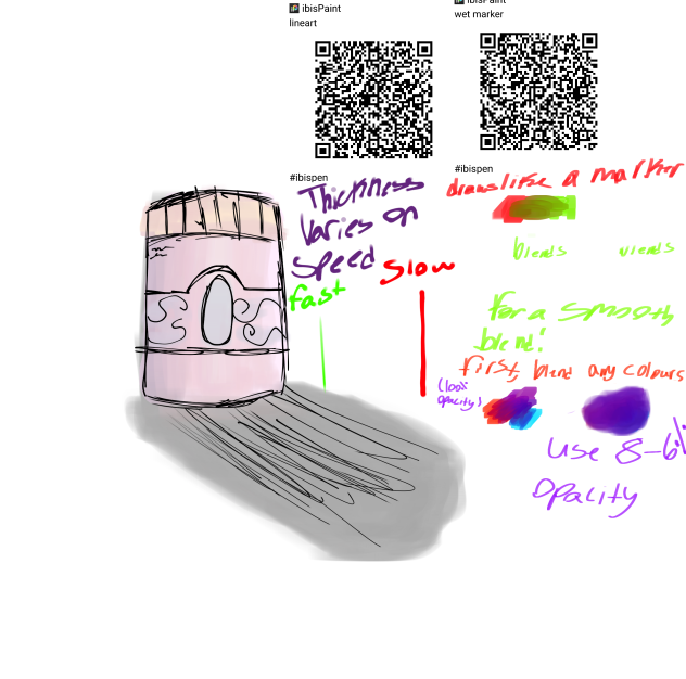 my brushes - ibisPaint