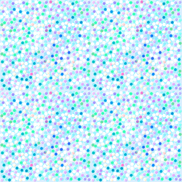 Blue sparkles pattern - ibisPaint