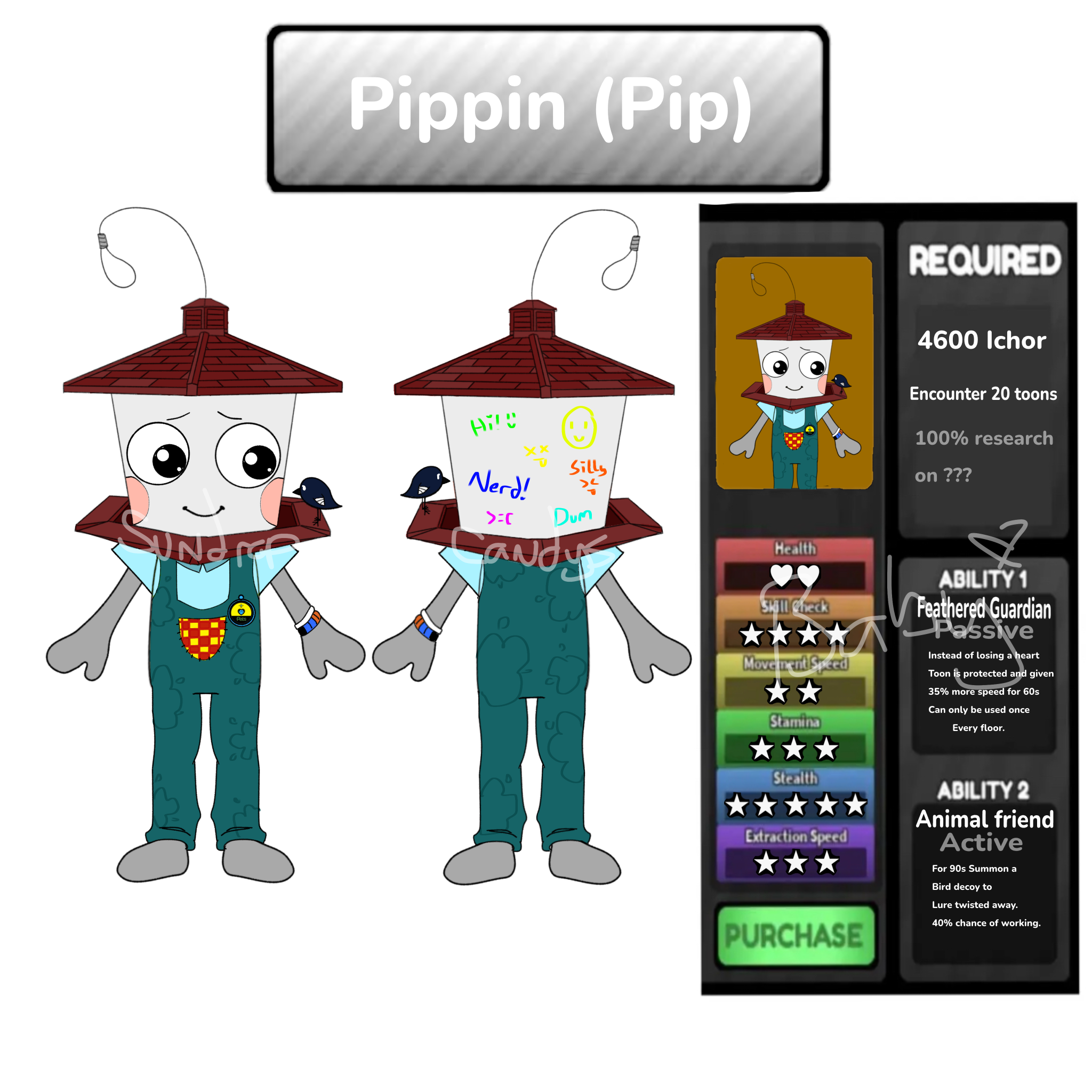 I made a Dw Toon🥰 Pippin - ibisPaint