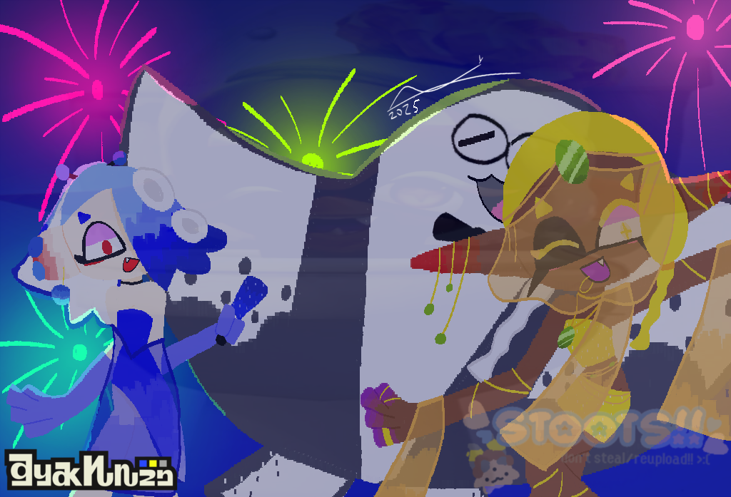 Deep Cut's new year party! - ibisPaint