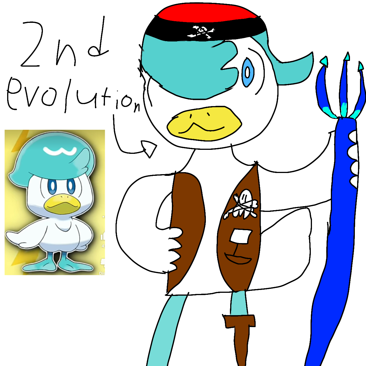 second evolution of ouaxly - ibisPaint