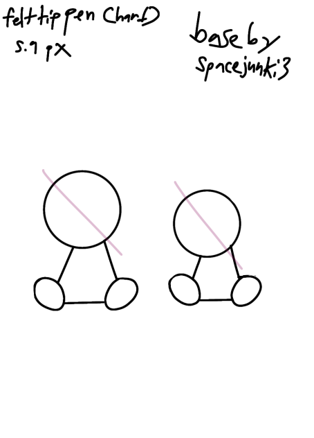 head bobbing base - ibisPaint