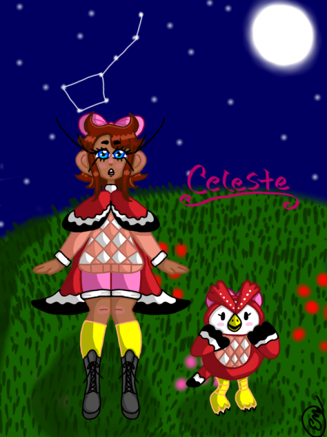 Celeste (Animal Crossing) - ibisPaint