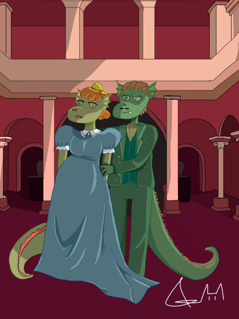 Dragon Palace - ibisPaint