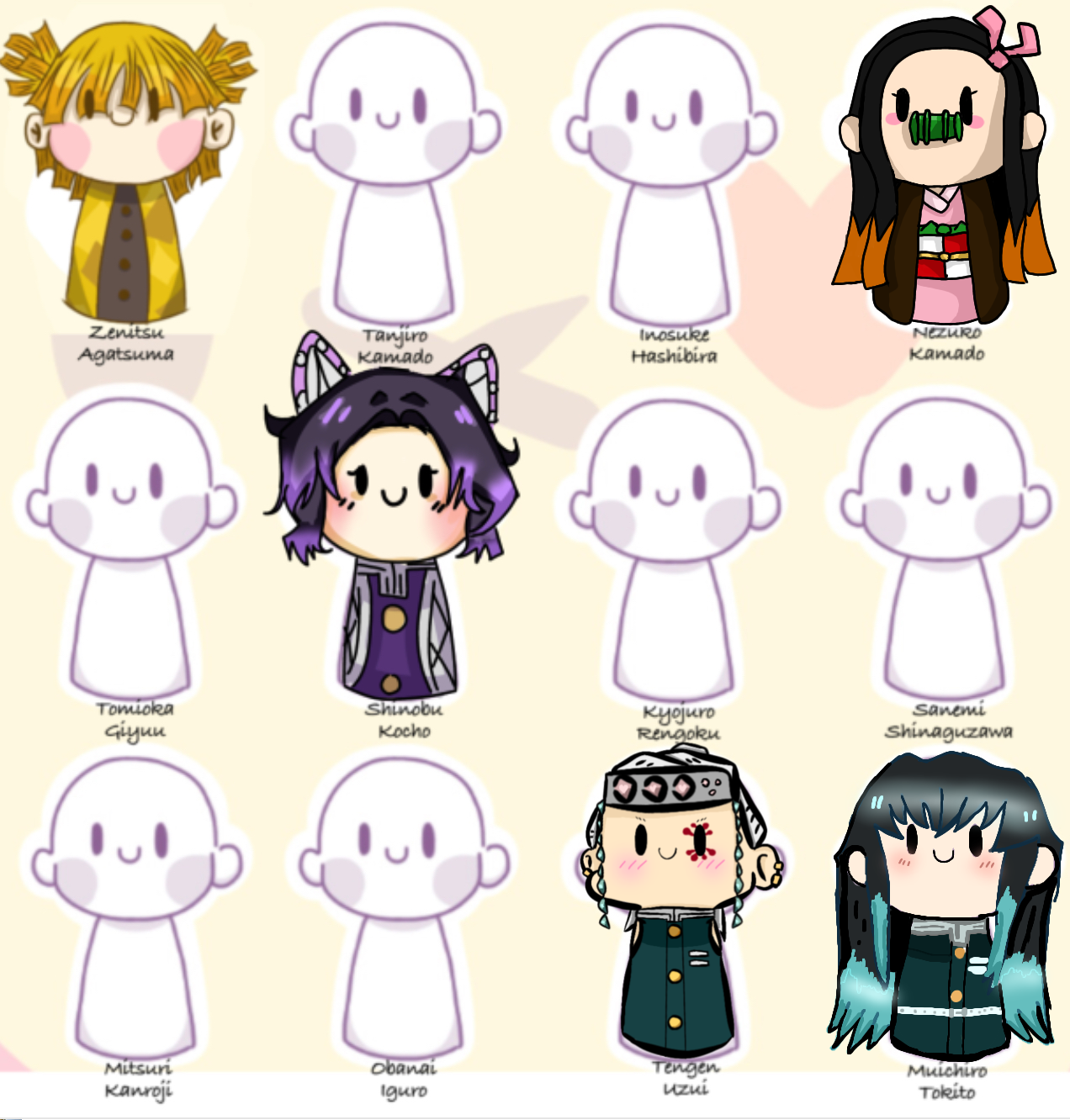 Demon slayer collab - ibisPaint