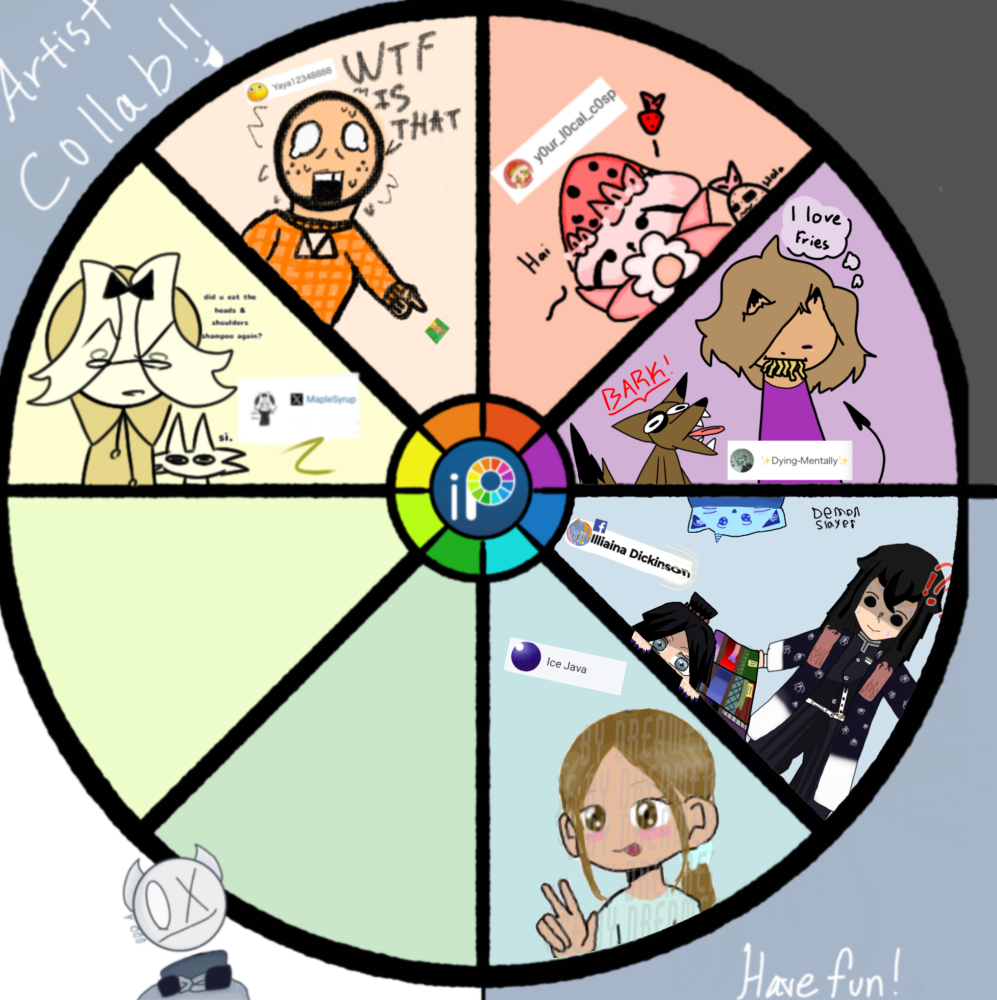 another one of these color wheel collabs - ibisPaint