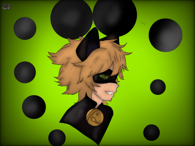 Chat Noir - ibisPaint