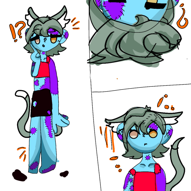 my monster cabie - ibisPaint