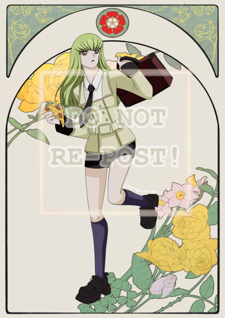C.C of Code Geass fan art - ibisPaint