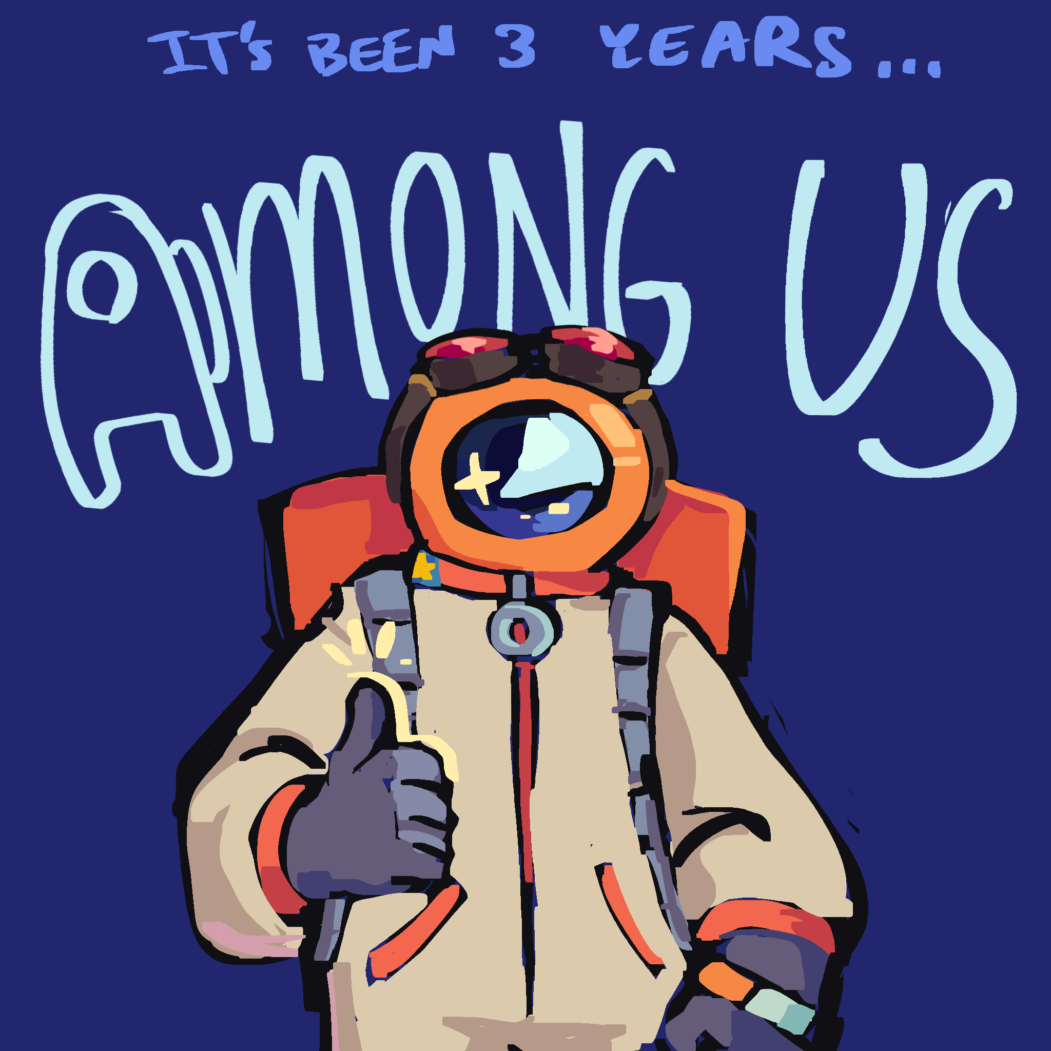 Astronauts and Aliens - ibisPaint