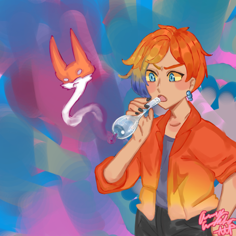 pipe fox - ibisPaint