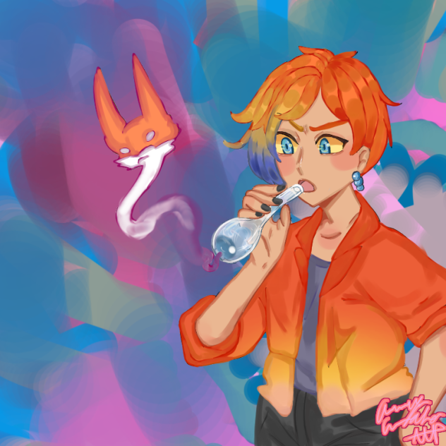 pipe fox - ibisPaint