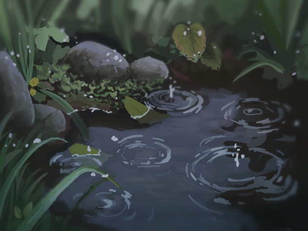 Little Puddle 🌧 - ibisPaint