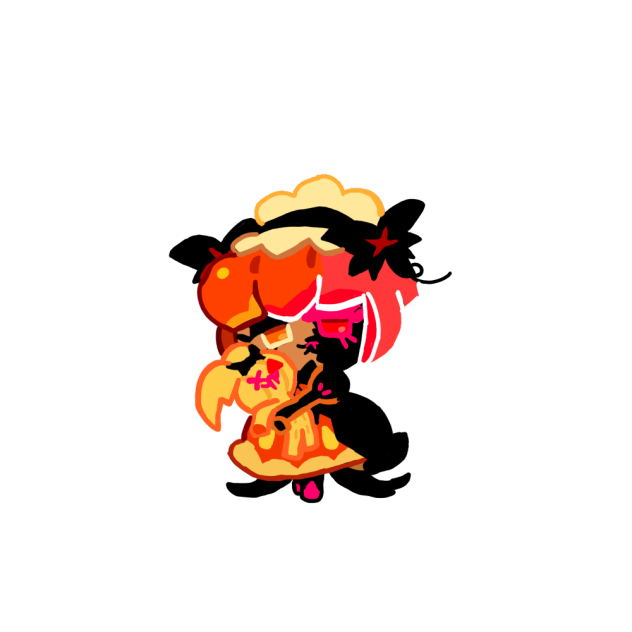 Corrupted Pumpkin Pie. - ibisPaint