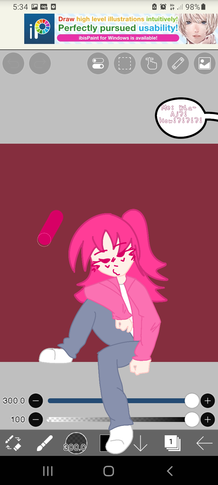 Aj broke the 4th wall¿! - ibisPaint