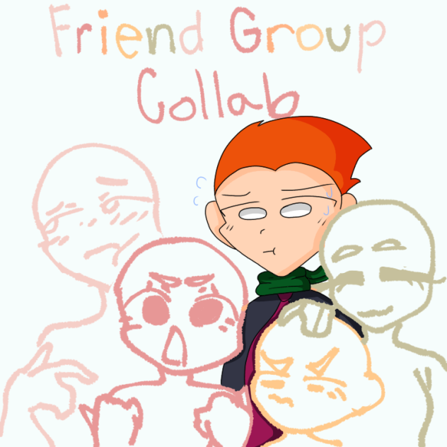Friend group collab - ibisPaint