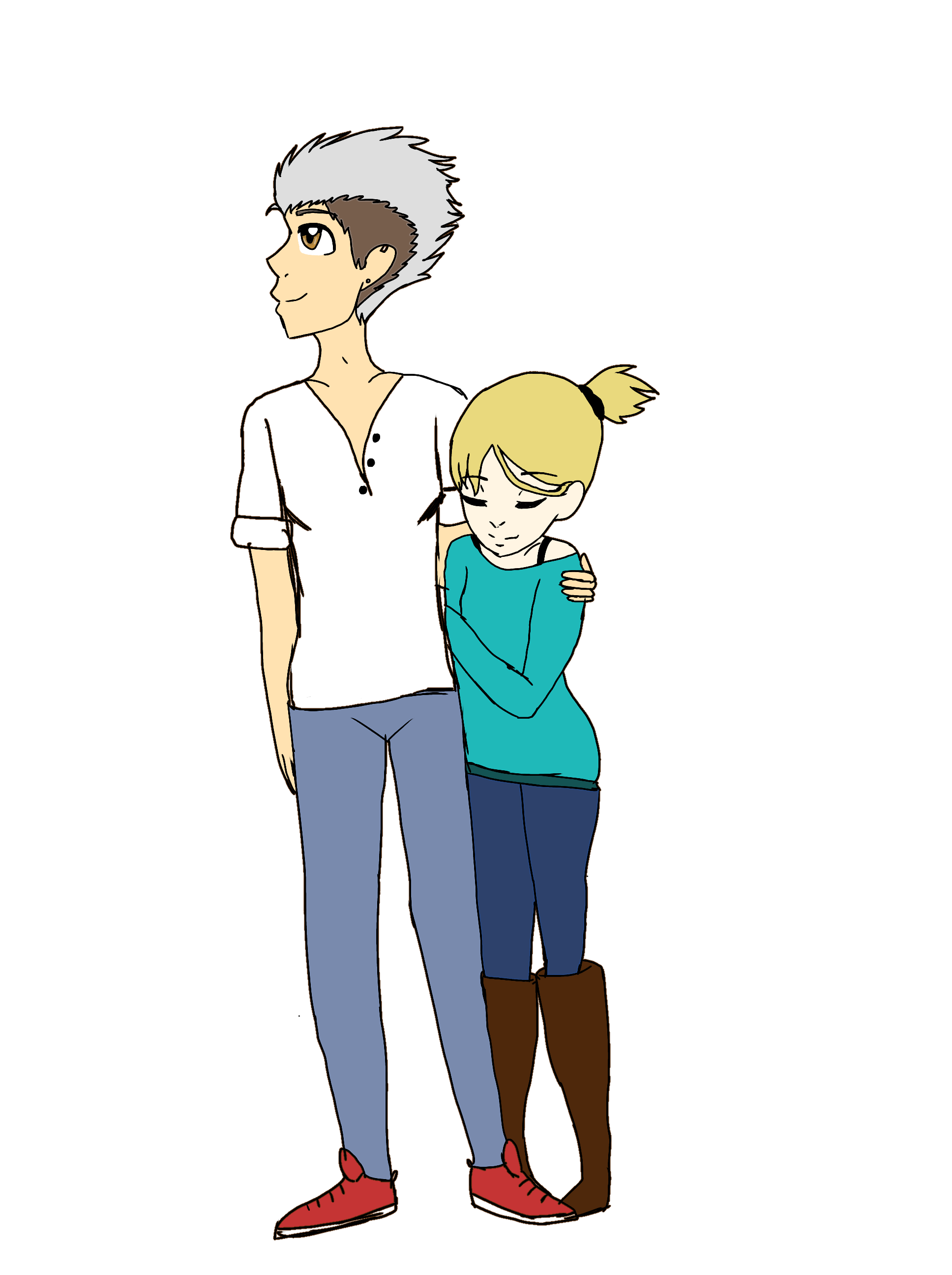 Griffin and Toni Speedpaint - ibisPaint