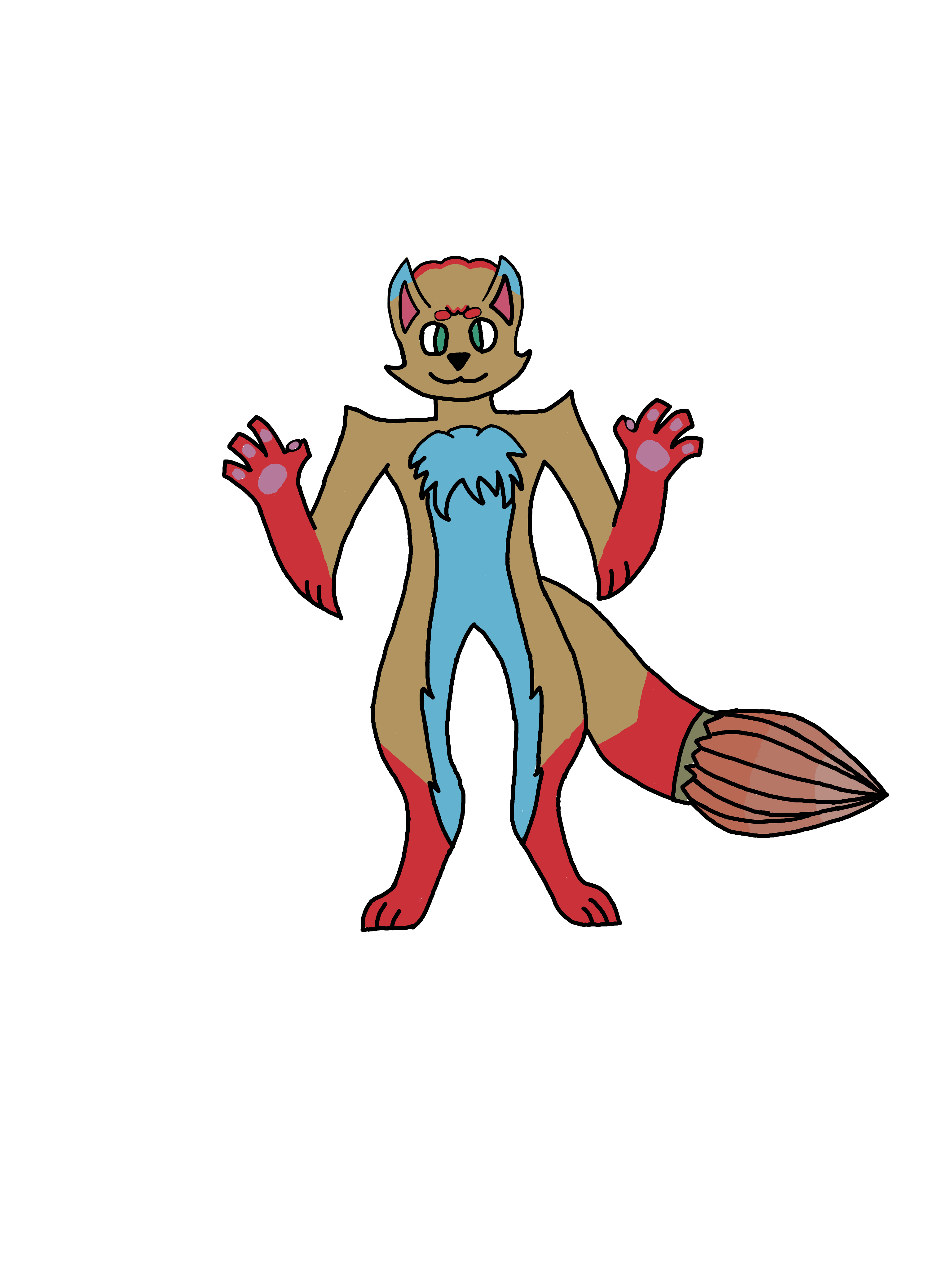 Fursona with minor changes - ibisPaint